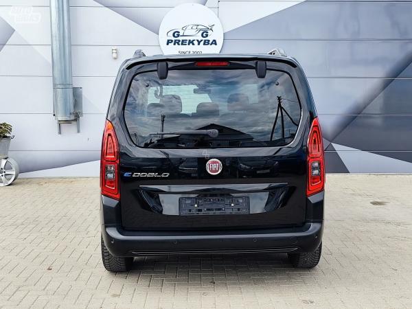 Black Fiat Doblo 2023 in Ramuciai, with an engine capacity of 0.00 L and mileage of 4 thousand km for 17950 €, photo 8 on AUTOMOTO.COM.LV