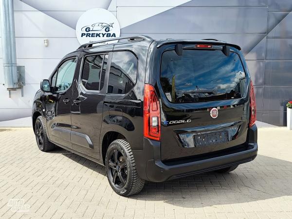 Black Fiat Doblo 2023 in Ramuciai, with an engine capacity of 0.00 L and mileage of 4 thousand km for 17950 €, photo 9 on AUTOMOTO.COM.LV
