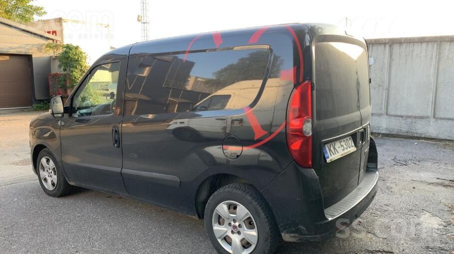 Melns Fiat Doblo 2010 Rīga, ar dzinēja tilpumu 1.30 L un nobraukumu 360 tūkst. km par 1750 €, foto 11 vietnē AUTOMOTO.COM.LV