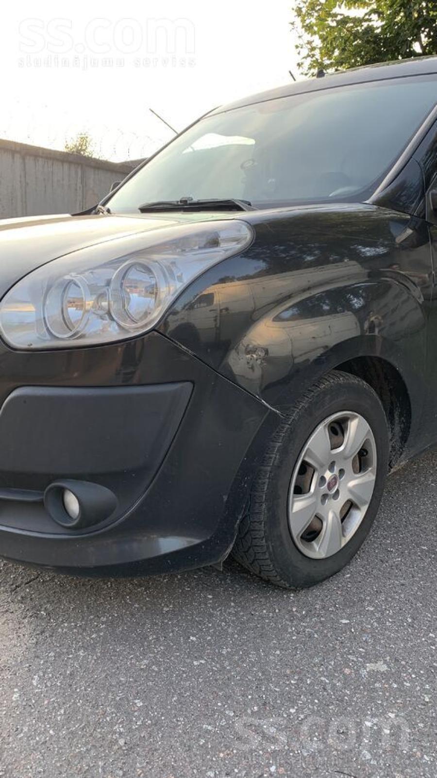 Melns Fiat Doblo 2010 Rīga, ar dzinēja tilpumu 1.30 L un nobraukumu 360 tūkst. km par 1750 €, foto 12 vietnē AUTOMOTO.COM.LV