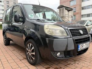 Melns Fiat Doblo 2007 Rīga, ar dzinēja tilpumu 1.40 L un nobraukumu 0 tūkst. km par 4500 €, foto  vietnē AUTOMOTO.COM.LV