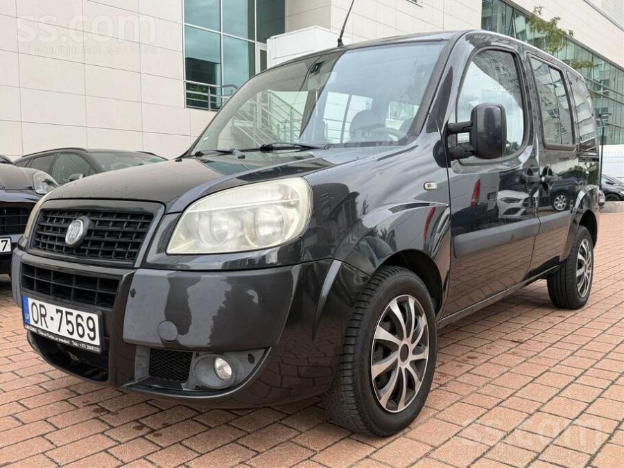 Melns Fiat Doblo 2007 Rīga, ar dzinēja tilpumu 1.40 L un nobraukumu 0 tūkst. km par 4500 €, foto 3 vietnē AUTOMOTO.COM.LV