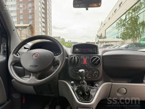Melns Fiat Doblo 2007 Rīga, ar dzinēja tilpumu 1.40 L un nobraukumu 0 tūkst. km par 4500 €, foto 6 vietnē AUTOMOTO.COM.LV