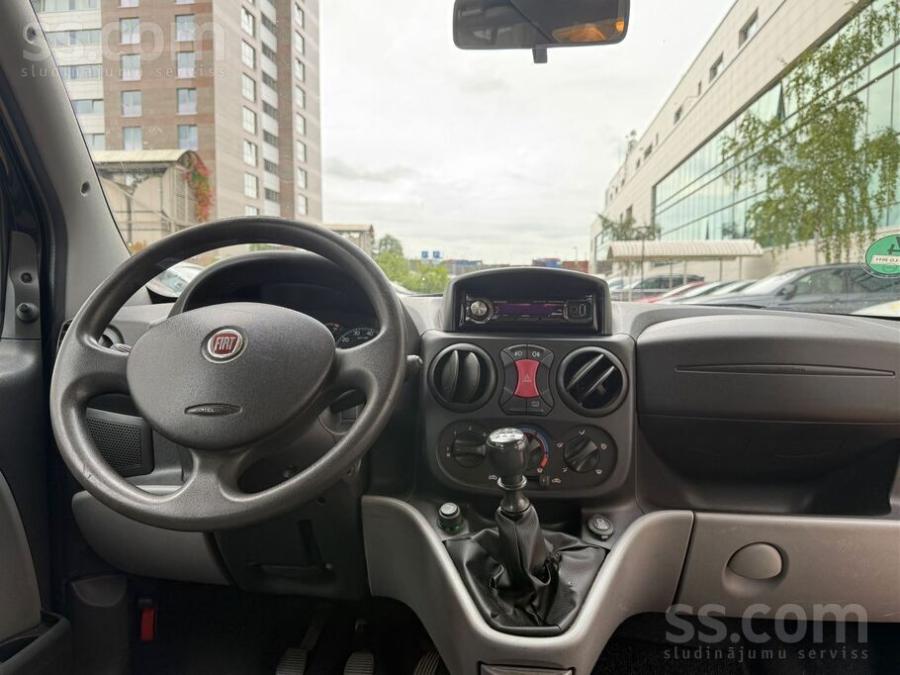 Melns Fiat Doblo 2007 Rīga, ar dzinēja tilpumu 1.40 L un nobraukumu 0 tūkst. km par 4500 €, foto 6 vietnē AUTOMOTO.COM.LV