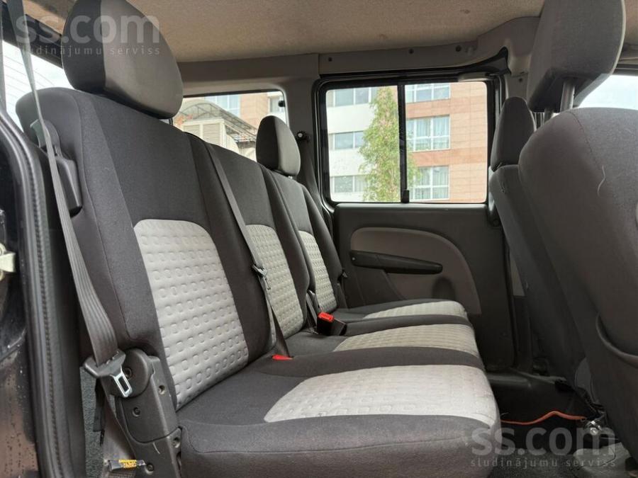 Melns Fiat Doblo 2007 Rīga, ar dzinēja tilpumu 1.40 L un nobraukumu 0 tūkst. km par 4500 €, foto 8 vietnē AUTOMOTO.COM.LV