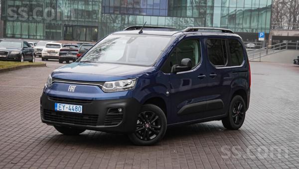 Zils Fiat Doblo 2023 Rīga, ar dzinēja tilpumu 1.60 L un nobraukumu 0 tūkst. km par 25800 €, foto 1 vietnē AUTOMOTO.COM.LV