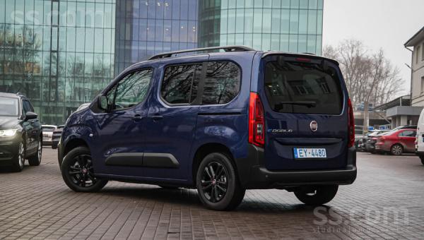 Zils Fiat Doblo 2023 Rīga, ar dzinēja tilpumu 1.60 L un nobraukumu 0 tūkst. km par 25800 €, foto 4 vietnē AUTOMOTO.COM.LV