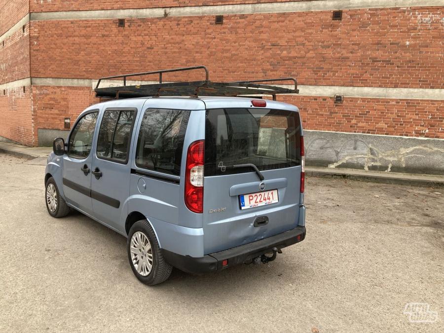 Blue Fiat Doblo 2007 in Vilnius, with an engine capacity of 1.40 L and mileage of 225 thousand km for 2200 €, photo 1 on AUTOMOTO.COM.LV