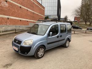 Blue Fiat Doblo 2007 in Vilnius, with an engine capacity of 1.40 L and mileage of 225 thousand km for 2199 €, photo 3 on AUTOMOTO.COM.LV