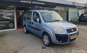 Blue Fiat Doblo 2007 in Vilnius, with an engine capacity of 1.40 L and mileage of 225 thousand km for 2100 €, photo 5 on AUTOMOTO.COM.LV