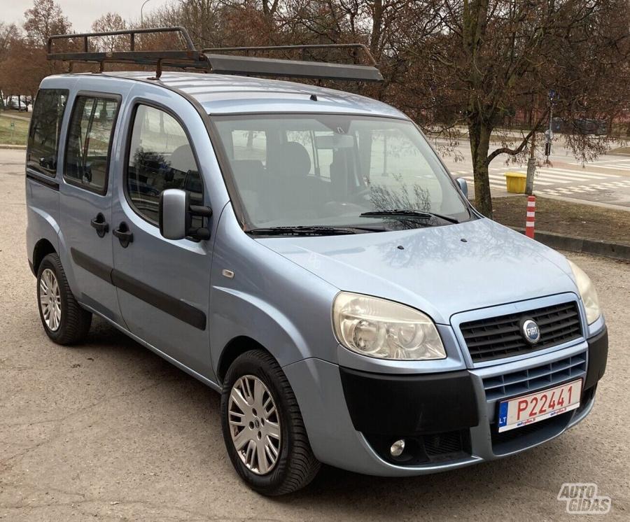 Zils Fiat Doblo 2007 Viļņa, ar dzinēja tilpumu 1.40 L un nobraukumu 223 tūkst. km par 1999 €, foto 1 vietnē AUTOMOTO.COM.LV