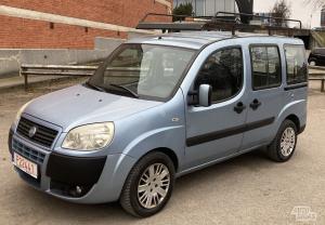 Zils Fiat Doblo 2007 Viļņa, ar dzinēja tilpumu 1.40 L un nobraukumu 223 tūkst. km par 1999 €, foto 4 vietnē AUTOMOTO.COM.LV