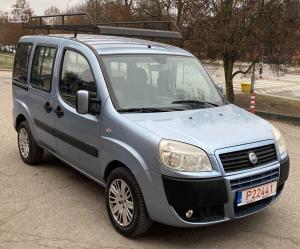 Blue Fiat Doblo 2007 in Vilnius, with an engine capacity of 1.40 L and mileage of 220 thousand km for 1999 €, photo 2 on AUTOMOTO.COM.LV