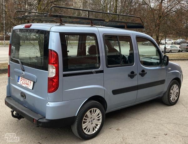 Blue Fiat Doblo 2007 in Vilnius, with an engine capacity of 1.40 L and mileage of 215 thousand km for 1999 €, photo 1 on AUTOMOTO.COM.LV