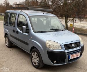Blue Fiat Doblo 2007 in Vilnius, with an engine capacity of 1.40 L and mileage of 215 thousand km for 1999 €, photo 3 on AUTOMOTO.COM.LV