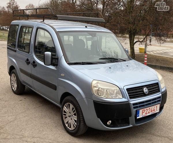 Zils Fiat Doblo 2007 Viļņa, ar dzinēja tilpumu 1.40 L un nobraukumu 215 tūkst. km par 1999 €, foto 3 vietnē AUTOMOTO.COM.LV