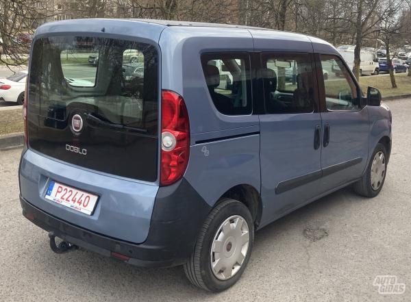 Blue Fiat Doblo 2010 in Vilnius, with an engine capacity of 1.40 L and mileage of 202 thousand km for 3599 €, photo 1 on AUTOMOTO.COM.LV