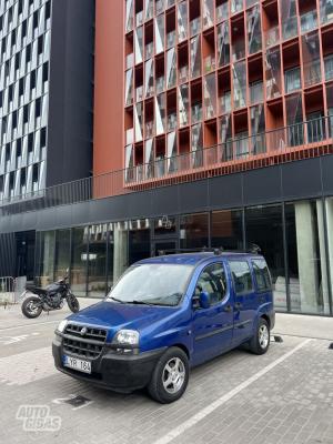 Blue Fiat Doblo 2002 in Vilnius, with an engine capacity of 1.30 L and mileage of 248 thousand km for 1200 €, photo 2 on AUTOMOTO.COM.LV