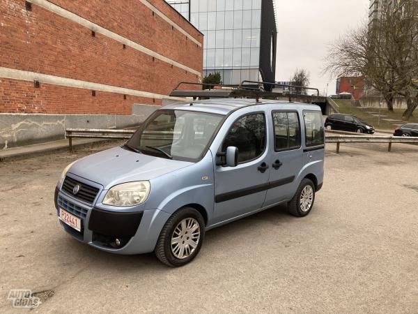 Blue Fiat Doblo 2007 in Vilnius, with an engine capacity of 1.40 L and mileage of 225 thousand km for 2250 €, photo 4 on AUTOMOTO.COM.LV