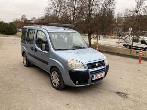 Zils Fiat Doblo 2007 Viļņa, ar dzinēja tilpumu 1.40 L un nobraukumu 225 tūkst. km par 2199 €, foto  vietnē AUTOMOTO.COM.LV