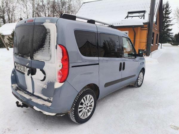 Blue Fiat Doblo 2014 in Pasvalys, with an engine capacity of 1.60 L and mileage of 314 thousand km for 4200 €, photo 3 on AUTOMOTO.COM.LV