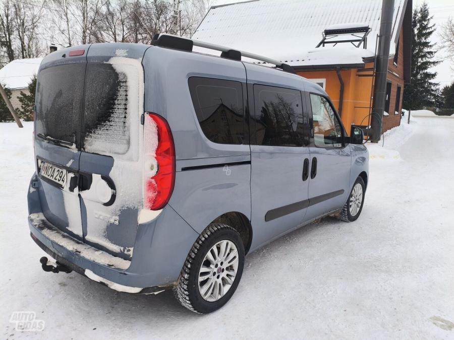 Blue Fiat Doblo 2014 in Pasvalys, with an engine capacity of 1.60 L and mileage of 318 thousand km for 3600 €, photo 3 on AUTOMOTO.COM.LV