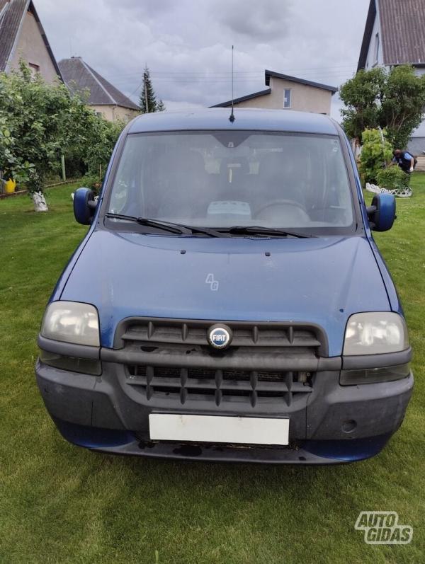 Zils Fiat Doblo 2004 Viļņa, ar dzinēja tilpumu 1.90 L un nobraukumu 375 tūkst. km par 1300 €, foto 5 vietnē AUTOMOTO.COM.LV