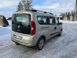 Brown Fiat Doblo 2013 in Talsi, with an engine capacity of 2.00 L and mileage of 319 thousand km for 2195 €, photo 4 on AUTOMOTO.COM.LV