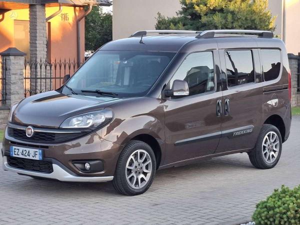 Brūns Fiat Doblo 2018 Viļņa, ar dzinēja tilpumu 1.60 L un nobraukumu 190 tūkst. km par 8350 €, foto 1 vietnē AUTOMOTO.COM.LV