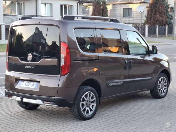 Brūns Fiat Doblo 2018 Viļņa, ar dzinēja tilpumu 1.60 L un nobraukumu 190 tūkst. km par 8350 €, foto 2 vietnē AUTOMOTO.COM.LV