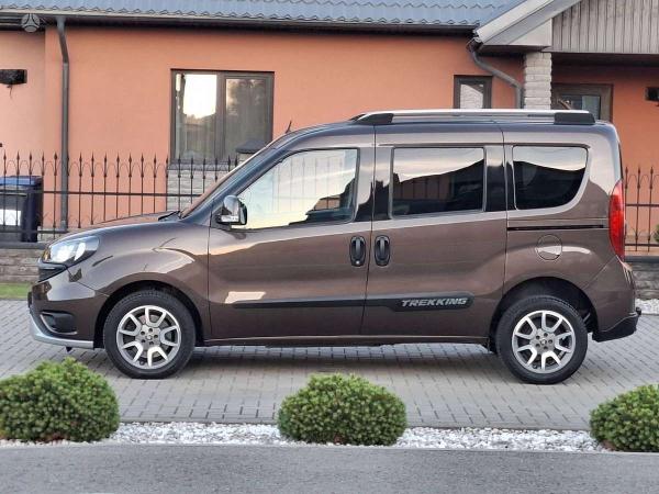 Brūns Fiat Doblo 2018 Viļņa, ar dzinēja tilpumu 1.60 L un nobraukumu 190 tūkst. km par 8350 €, foto 6 vietnē AUTOMOTO.COM.LV