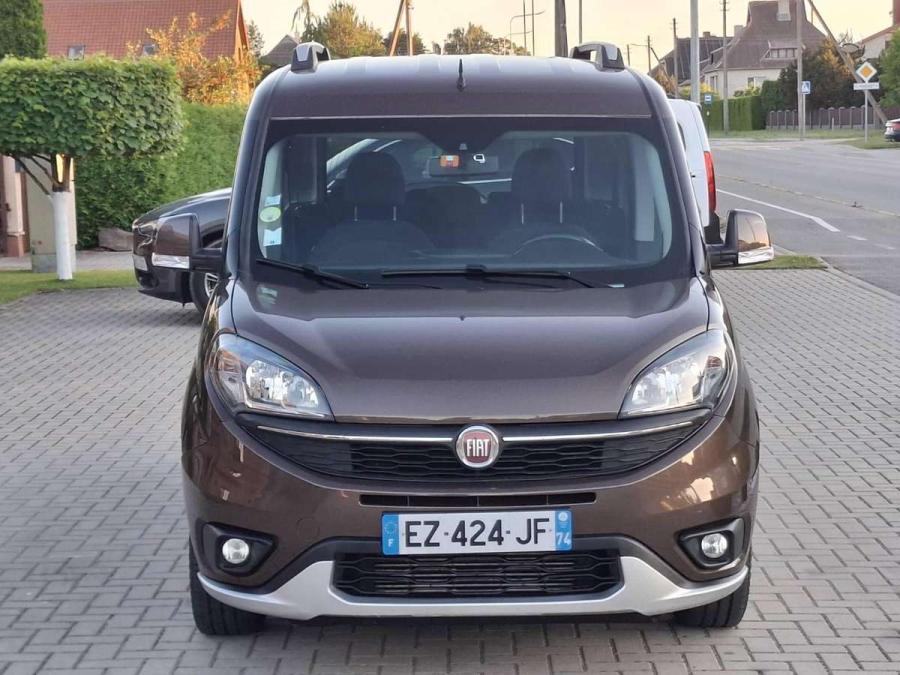 Brūns Fiat Doblo 2018 Viļņa, ar dzinēja tilpumu 1.60 L un nobraukumu 190 tūkst. km par 8350 €, foto 8 vietnē AUTOMOTO.COM.LV