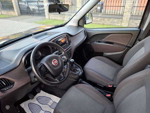 Brūns Fiat Doblo 2018 Viļņa, ar dzinēja tilpumu 1.60 L un nobraukumu 190 tūkst. km par 8350 €, foto 10 vietnē AUTOMOTO.COM.LV