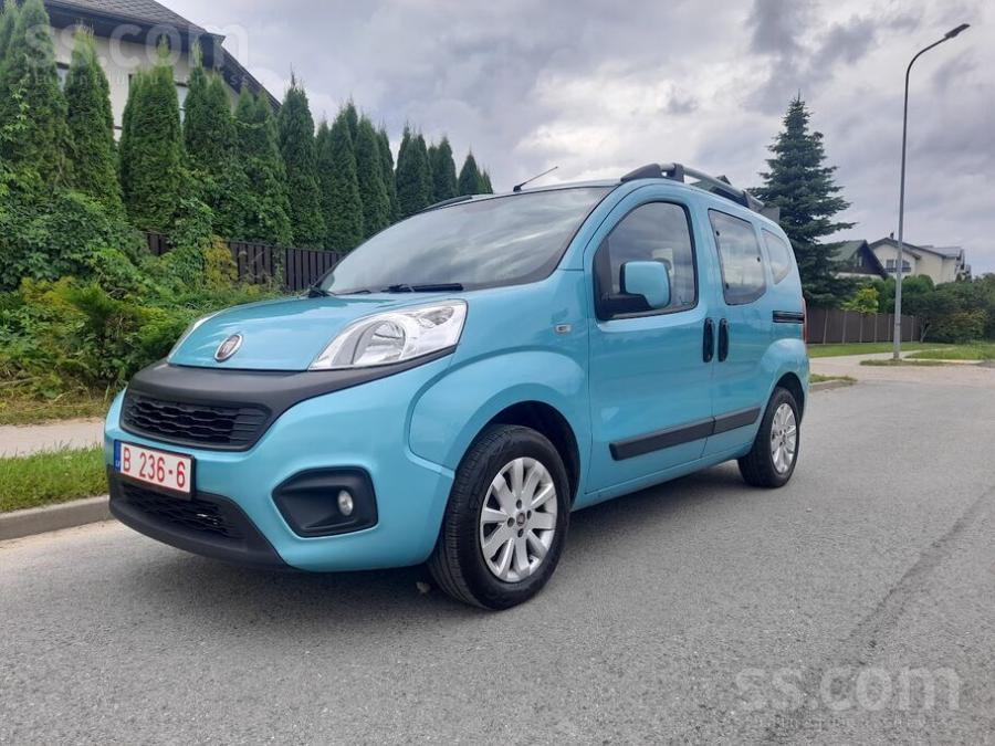 Green Fiat Doblo 2018 in Riga, with an engine capacity of 1.40 L and mileage of 176 thousand km for 5990 €, photo 2 on AUTOMOTO.COM.LV