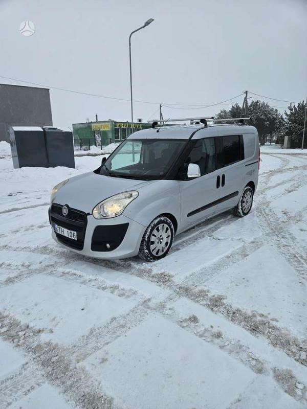 Pelēks Fiat Doblo 2010 Kauņa, ar dzinēja tilpumu 1.96 L un nobraukumu 321 tūkst. km par 2750 €, foto 3 vietnē AUTOMOTO.COM.LV