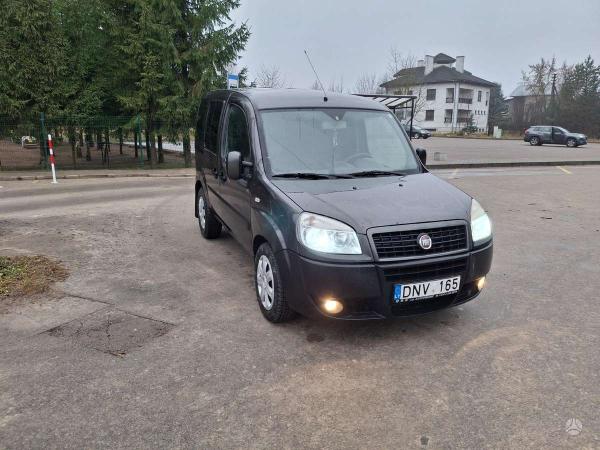 Grey Fiat Doblo 2008 in Vilnius, with an engine capacity of 1.91 L and mileage of 345 thousand km for 1200 €, photo 2 on AUTOMOTO.COM.LV