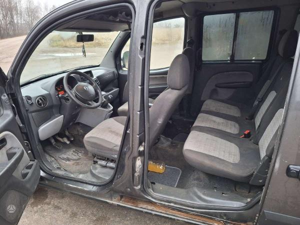 Grey Fiat Doblo 2008 in Vilnius, with an engine capacity of 1.91 L and mileage of 345 thousand km for 1200 €, photo 5 on AUTOMOTO.COM.LV