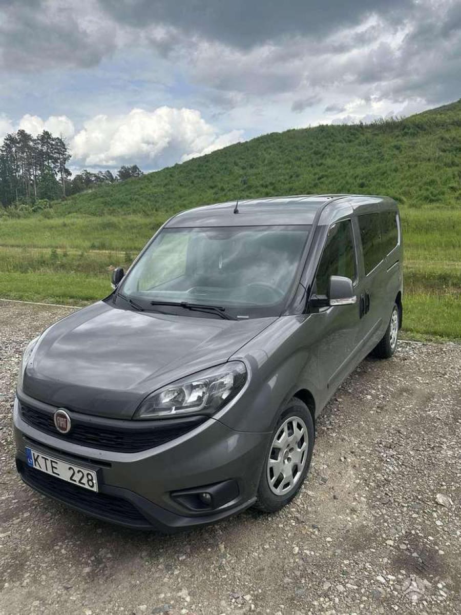 Pelēks Fiat Doblo 2018 Panevēža, ar dzinēja tilpumu 1.60 L un nobraukumu 199 tūkst. km par 6500 €, foto 10 vietnē AUTOMOTO.COM.LV