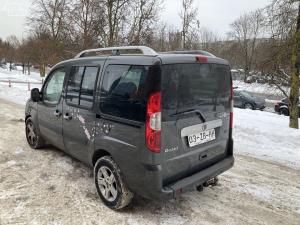 Grey Fiat Doblo 2007 in Vilnius, with an engine capacity of 1.40 L and mileage of 194 thousand km for 2499 €, photo 2 on AUTOMOTO.COM.LV