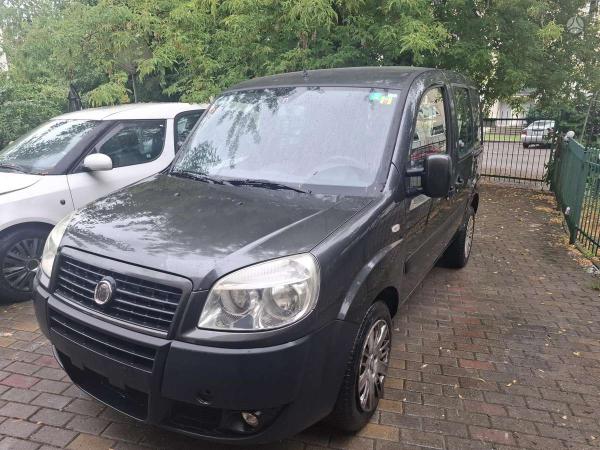 Grey Fiat Doblo 2008 in Vilnius, with an engine capacity of 1.91 L and mileage of 230 thousand km for 2600 €, photo 1 on AUTOMOTO.COM.LV