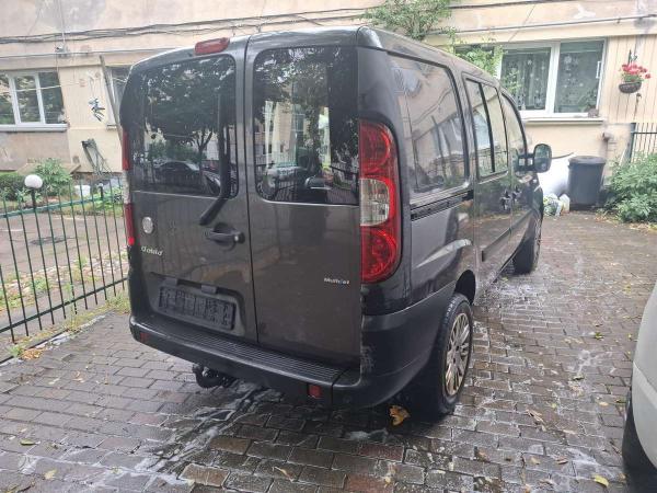 Grey Fiat Doblo 2008 in Vilnius, with an engine capacity of 1.91 L and mileage of 230 thousand km for 2600 €, photo 4 on AUTOMOTO.COM.LV