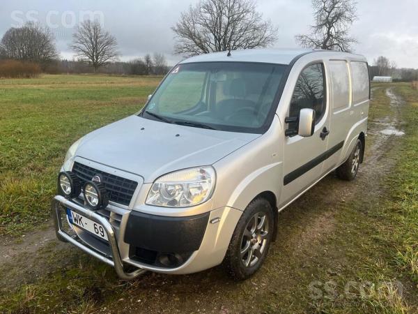 Grey Fiat Doblo 2010 in Tukums, with an engine capacity of 1.90 L and mileage of 191 thousand km for 4990 €, photo 1 on AUTOMOTO.COM.LV