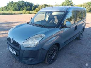 Grey Fiat Doblo 2011 in Klaipeda, with an engine capacity of 1.30 L and mileage of 226 thousand km for 1400 €, photo  on AUTOMOTO.COM.LV
