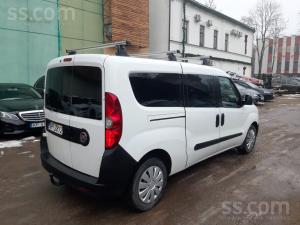 Grey Fiat Doblo 2014 in Daugavpils, with an engine capacity of 1.60 L and mileage of 0 thousand km for 4300 €, photo 5 on AUTOMOTO.COM.LV