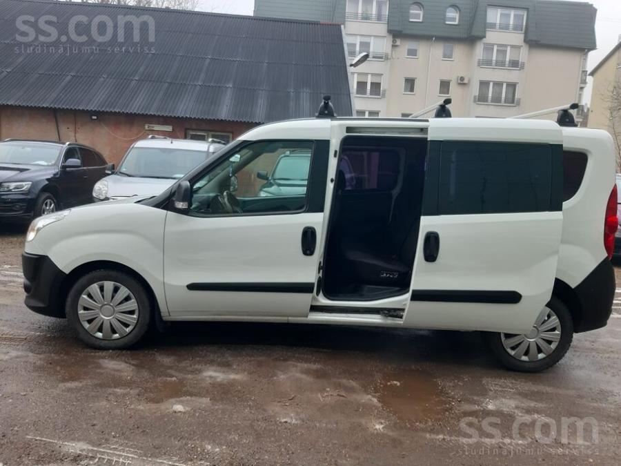 Grey Fiat Doblo 2014 in Daugavpils, with an engine capacity of 1.60 L and mileage of 0 thousand km for 4300 €, photo 18 on AUTOMOTO.COM.LV