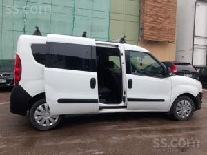 Grey Fiat Doblo 2014 in Daugavpils, with an engine capacity of 1.60 L and mileage of 0 thousand km for 4300 €, photo 21 on AUTOMOTO.COM.LV