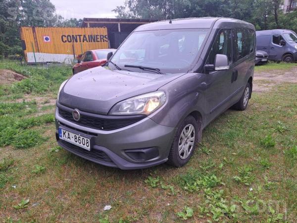 Grey Fiat Doblo 2015 in Riga, with an engine capacity of 1.30 L and mileage of 250 thousand km for 3150 €, photo 1 on AUTOMOTO.COM.LV