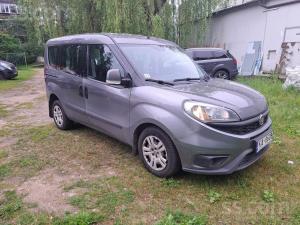 Grey Fiat Doblo 2015 in Riga, with an engine capacity of 1.30 L and mileage of 250 thousand km for 3150 €, photo 3 on AUTOMOTO.COM.LV