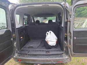 Grey Fiat Doblo 2015 in Riga, with an engine capacity of 1.30 L and mileage of 250 thousand km for 3150 €, photo 8 on AUTOMOTO.COM.LV
