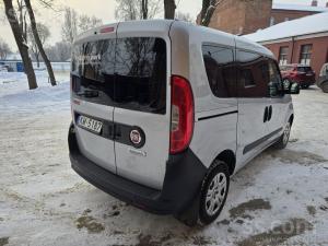 Grey Fiat Doblo 2016 in Daugavpils, with an engine capacity of 1.30 L and mileage of 169 thousand km for 5600 €, photo 6 on AUTOMOTO.COM.LV